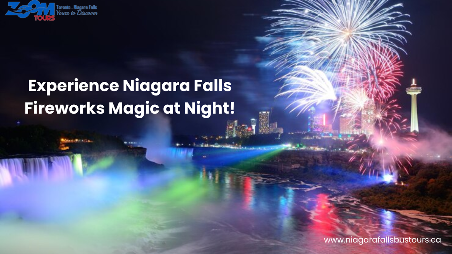 Experience Niagara Falls Fireworks Magic at Night! - Baddie Hub Canada